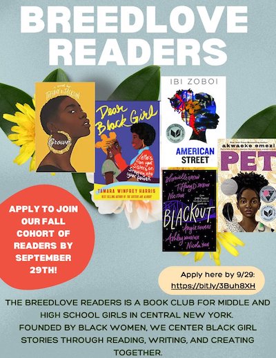 Led by Professor Courtney Mauldin, The Breedlove Readers Book Club ...